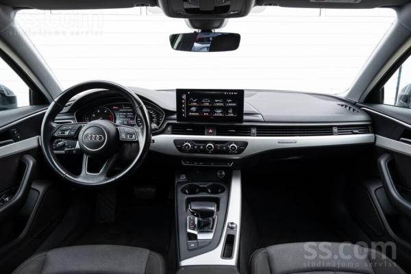 Black Audi A4 2019 in Riga, with an engine capacity of 2.00 L and mileage of 143 thousand km for 18950 €, photo 9 on AUTOMOTO.COM.LV