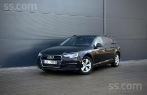 Melns Audi A4 2019 Rīga, ar dzinēja tilpumu 2.00 L un nobraukumu 226 tūkst. km par 14495 €, foto  vietnē AUTOMOTO.COM.LV