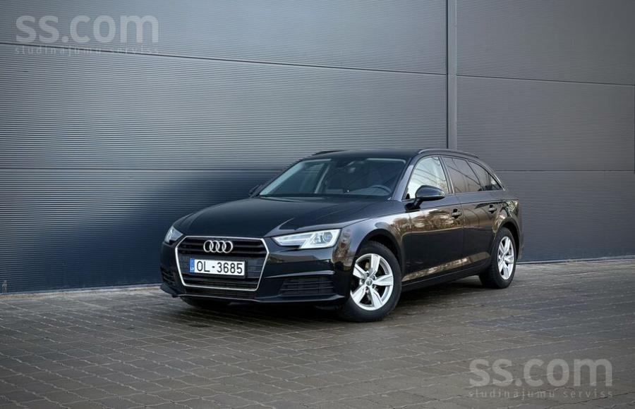 Melns Audi A4 2019 Rīga, ar dzinēja tilpumu 2.00 L un nobraukumu 226 tūkst. km par 14495 €, foto 1 vietnē AUTOMOTO.COM.LV