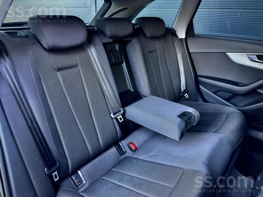Melns Audi A4 2019 Rīga, ar dzinēja tilpumu 2.00 L un nobraukumu 226 tūkst. km par 14495 €, foto 26 vietnē AUTOMOTO.COM.LV