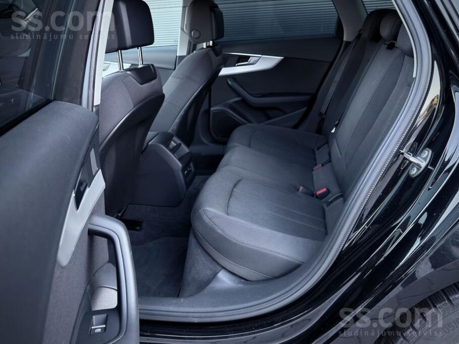 Melns Audi A4 2019 Rīga, ar dzinēja tilpumu 2.00 L un nobraukumu 226 tūkst. km par 14495 €, foto 27 vietnē AUTOMOTO.COM.LV