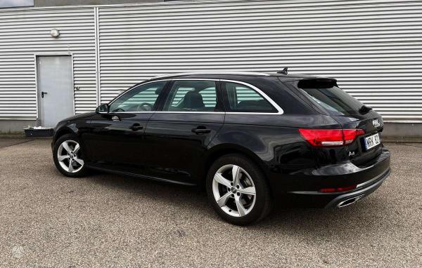 Black Audi A4 2019 in Vilnius, with an engine capacity of 1.98 L and mileage of 273 thousand km for 15200 €, photo 3 on AUTOMOTO.COM.LV