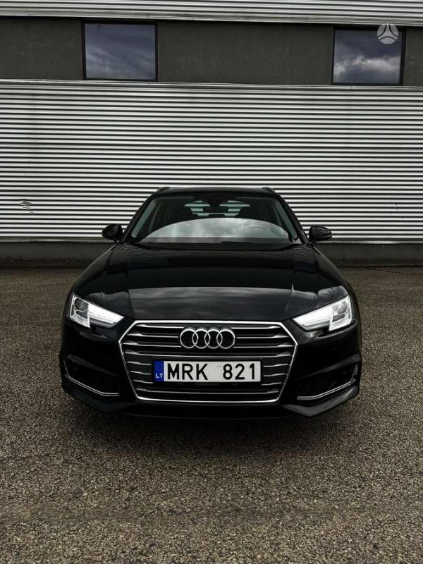 Black Audi A4 2019 in Vilnius, with an engine capacity of 1.98 L and mileage of 273 thousand km for 15200 €, photo 5 on AUTOMOTO.COM.LV