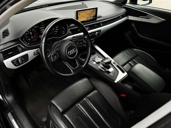 Black Audi A4 2019 in Vilnius, with an engine capacity of 1.98 L and mileage of 273 thousand km for 15200 €, photo 10 on AUTOMOTO.COM.LV