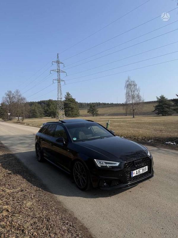 Black Audi A4 2019 in Kaunas, with an engine capacity of 1.97 L and mileage of 150 thousand km for 16950 €, photo 1 on AUTOMOTO.COM.LV