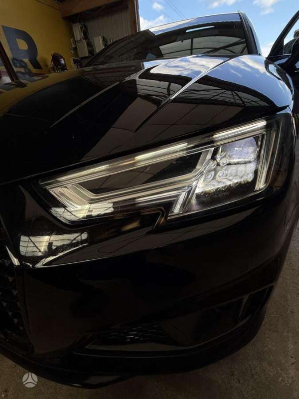 Black Audi A4 2019 in Kaunas, with an engine capacity of 1.97 L and mileage of 150 thousand km for 16950 €, photo 5 on AUTOMOTO.COM.LV