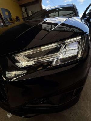 Black Audi A4 2019 in Kaunas, with an engine capacity of 1.97 L and mileage of 150 thousand km for 16950 €, photo 6 on AUTOMOTO.COM.LV
