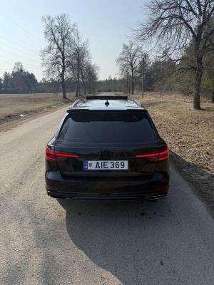 Black Audi A4 2019 in Kaunas, with an engine capacity of 1.97 L and mileage of 150 thousand km for 16950 €, photo 7 on AUTOMOTO.COM.LV