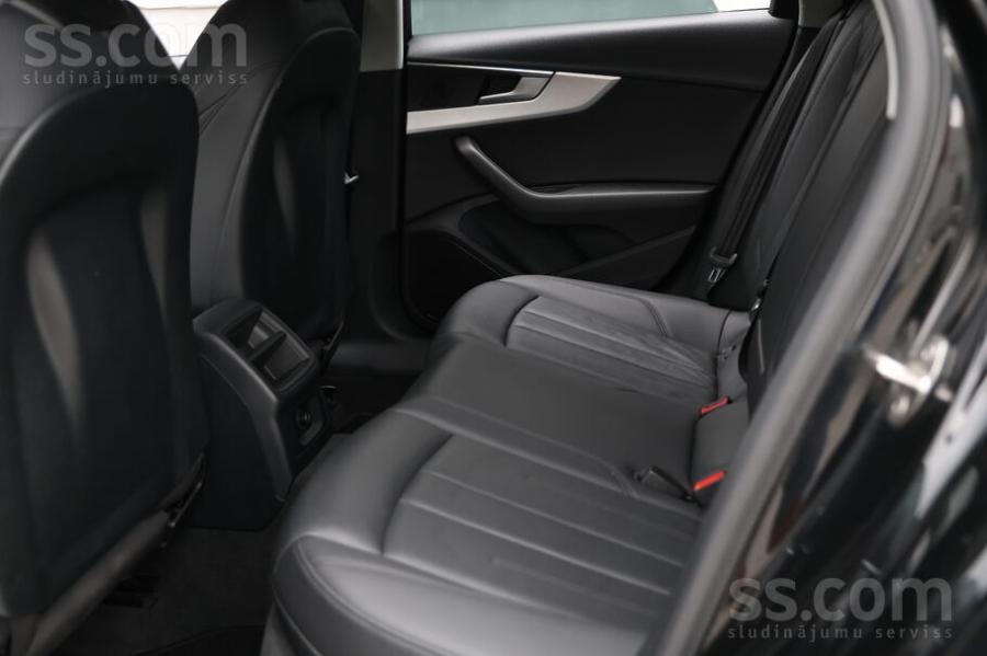 Black Audi A4 2019 in Tukums, with an engine capacity of 2.00 L and mileage of 257 thousand km for 11500 €, photo 10 on AUTOMOTO.COM.LV