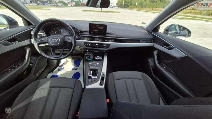 Black Audi A4 2019 in Taurage, with an engine capacity of 1.97 L and mileage of 234 thousand km for 12990 €, photo 12 on AUTOMOTO.COM.LV