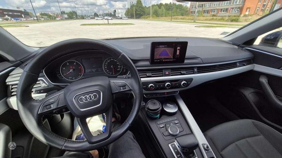 Black Audi A4 2019 in Taurage, with an engine capacity of 1.97 L and mileage of 234 thousand km for 12990 €, photo 14 on AUTOMOTO.COM.LV