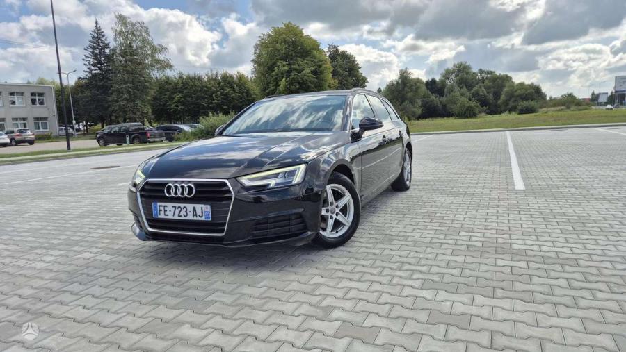 Black Audi A4 2019 in Taurage, with an engine capacity of 1.97 L and mileage of 234 thousand km for 12990 €, photo 1 on AUTOMOTO.COM.LV
