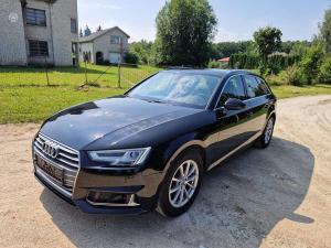 Black Audi A4 2019 in Siauliai, with an engine capacity of 1.98 L and mileage of 283 thousand km for 12400 €, photo  on AUTOMOTO.COM.LV