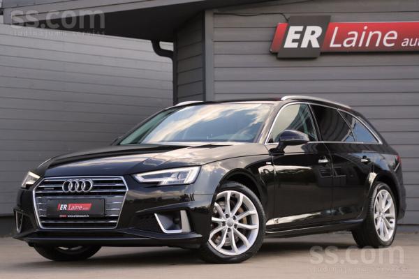 Audi A4 2019 in Tukums on AUTOMOTO.COM.LV Black Audi A4 2019 in Tukums, with an engine capacity of 3.00 L and mileage of 208 thousand km for 14900 €, photo 3 on AUTOMOTO.COM.LV