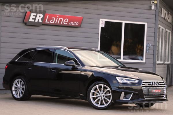 Audi A4 2019 in Tukums on AUTOMOTO.COM.LV Black Audi A4 2019 in Tukums, with an engine capacity of 3.00 L and mileage of 208 thousand km for 14900 €, photo 6 on AUTOMOTO.COM.LV