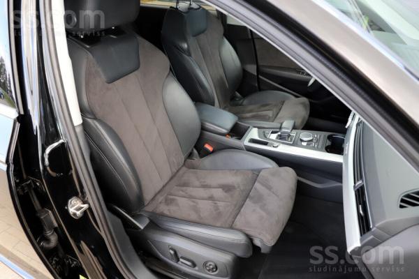 Audi A4 2019 in Tukums on AUTOMOTO.COM.LV Black Audi A4 2019 in Tukums, with an engine capacity of 3.00 L and mileage of 208 thousand km for 14900 €, photo 9 on AUTOMOTO.COM.LV