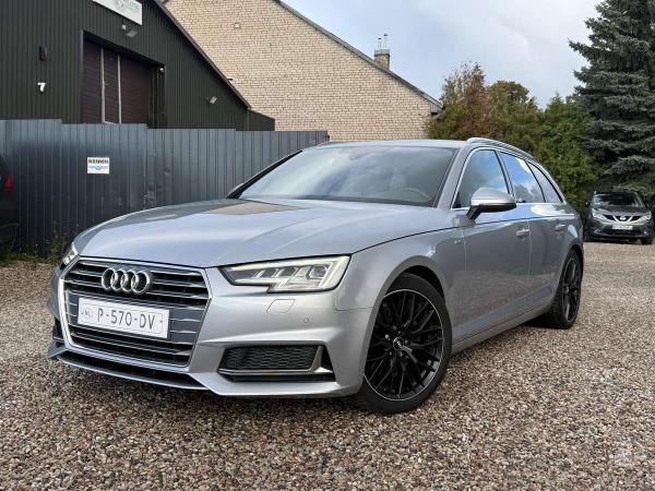 Black Audi A4 2019 in Kaunas, with an engine capacity of 1.97 L and mileage of 300 thousand km for 12700 €, photo 4 on AUTOMOTO.COM.LV