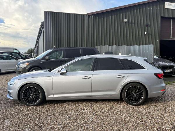 Black Audi A4 2019 in Kaunas, with an engine capacity of 1.97 L and mileage of 300 thousand km for 12700 €, photo 6 on AUTOMOTO.COM.LV
