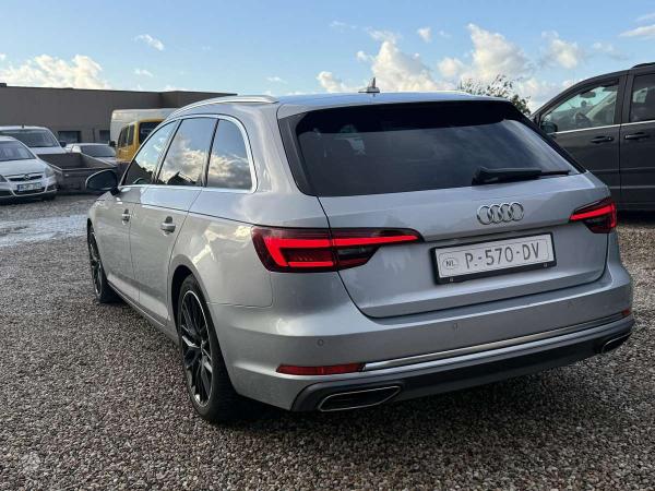 Black Audi A4 2019 in Kaunas, with an engine capacity of 1.97 L and mileage of 300 thousand km for 12700 €, photo 9 on AUTOMOTO.COM.LV