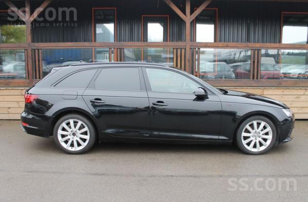 Black Audi A4 2019 in Riga, with an engine capacity of 2.00 L and mileage of 0 thousand km for 12900 €, photo 5 on AUTOMOTO.COM.LV