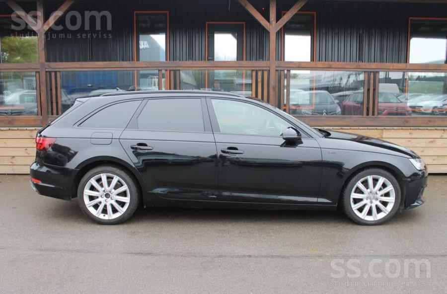 Black Audi A4 2019 in Riga, with an engine capacity of 2.00 L and mileage of 0 thousand km for 12900 €, photo 5 on AUTOMOTO.COM.LV