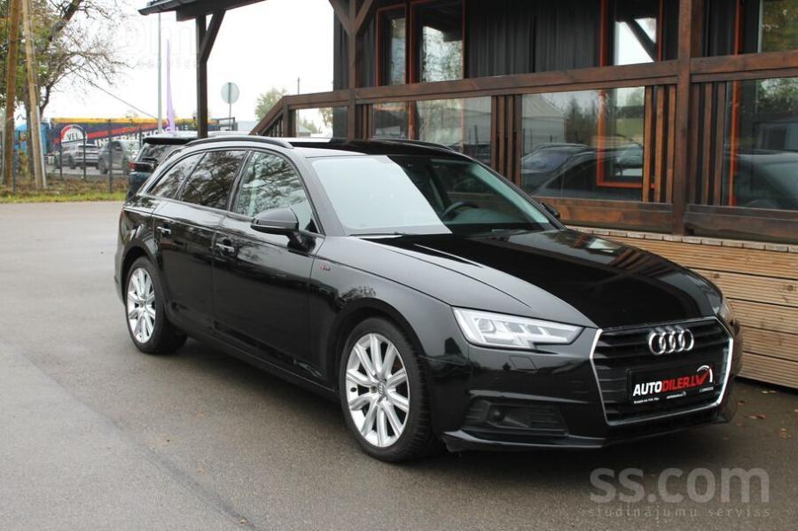 Black Audi A4 2019 in Riga, with an engine capacity of 2.00 L and mileage of 0 thousand km for 12900 €, photo 6 on AUTOMOTO.COM.LV