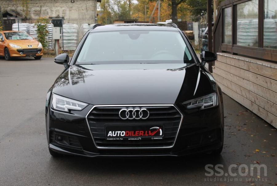 Black Audi A4 2019 in Riga, with an engine capacity of 2.00 L and mileage of 0 thousand km for 12900 €, photo 7 on AUTOMOTO.COM.LV