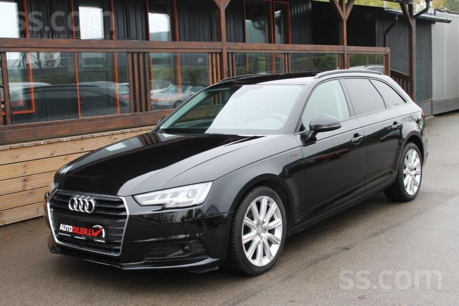 Black Audi A4 2019 in Riga, with an engine capacity of 2.00 L and mileage of 0 thousand km for 12900 €, photo 9 on AUTOMOTO.COM.LV