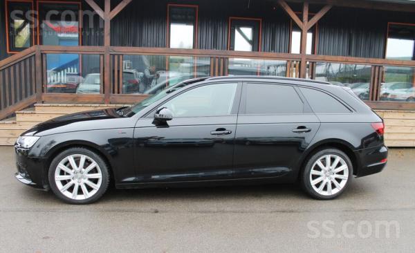 Black Audi A4 2019 in Riga, with an engine capacity of 2.00 L and mileage of 0 thousand km for 12900 €, photo 10 on AUTOMOTO.COM.LV