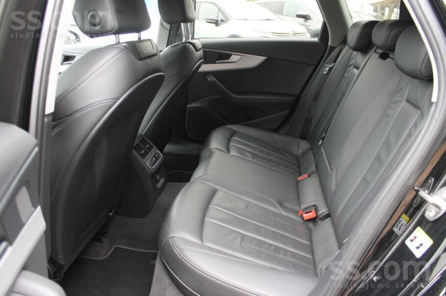 Black Audi A4 2019 in Riga, with an engine capacity of 2.00 L and mileage of 0 thousand km for 12900 €, photo 19 on AUTOMOTO.COM.LV