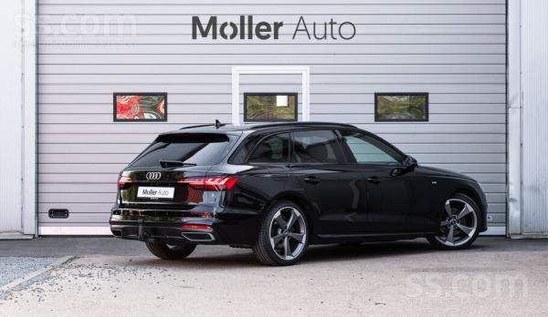 Black Audi A4 2020 in Jelgava, with an engine capacity of 2.00 L and mileage of 167 thousand km for 20950 €, photo 4 on AUTOMOTO.COM.LV