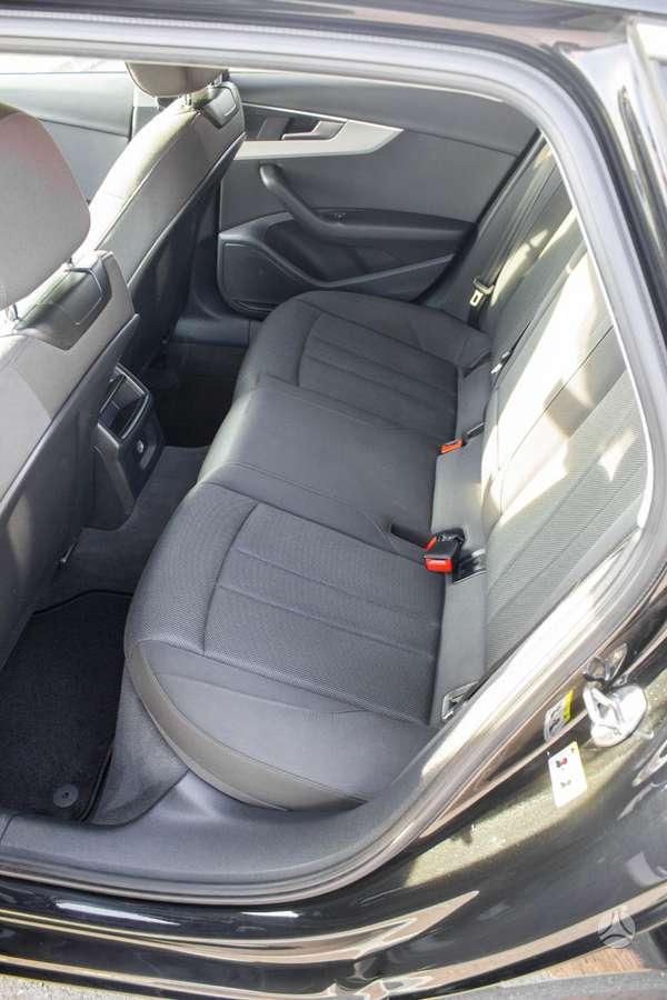 Black Audi A4 2020 in Kaunas, with an engine capacity of 1.97 L and mileage of 182 thousand km for 17800 €, photo 11 on AUTOMOTO.COM.LV