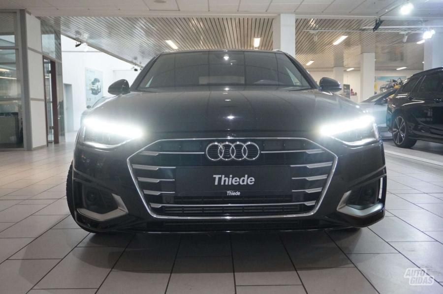 Black Audi A4 2020 in Kaunas, with an engine capacity of 2.00 L and mileage of 61 thousand km for 25263 €, photo 5 on AUTOMOTO.COM.LV