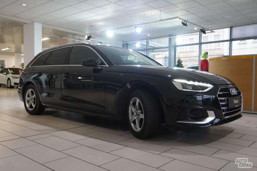 Black Audi A4 2020 in Kaunas, with an engine capacity of 2.00 L and mileage of 61 thousand km for 25263 €, photo 6 on AUTOMOTO.COM.LV