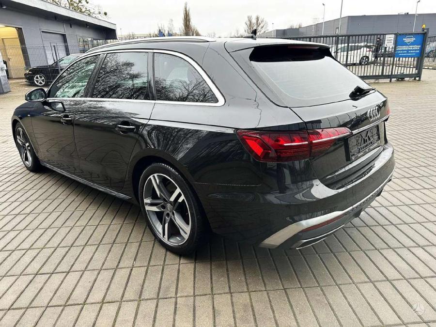 Black Audi A4 2020 in Kaunas, with an engine capacity of 1.98 L and mileage of 218 thousand km for 16900 €, photo 5 on AUTOMOTO.COM.LV