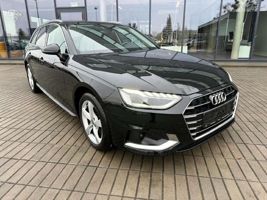 Black Audi A4 2020 in Kaunas, with an engine capacity of 1.98 L and mileage of 222 thousand km for 15600 €, photo 2 on AUTOMOTO.COM.LV