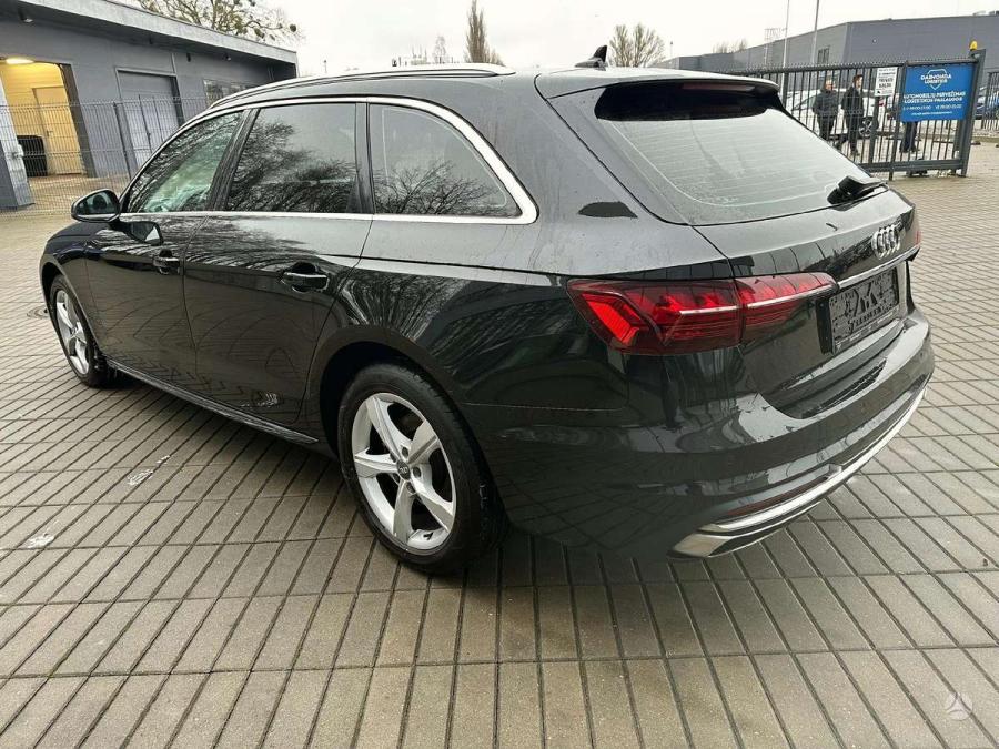 Black Audi A4 2020 in Kaunas, with an engine capacity of 1.98 L and mileage of 222 thousand km for 15600 €, photo 5 on AUTOMOTO.COM.LV