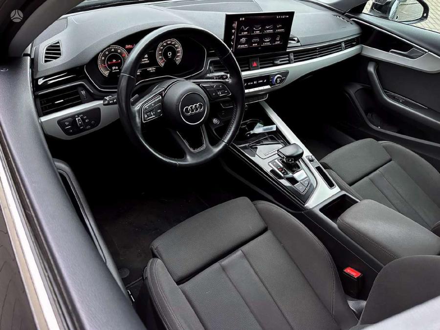Black Audi A4 2020 in Kaunas, with an engine capacity of 1.98 L and mileage of 222 thousand km for 15600 €, photo 6 on AUTOMOTO.COM.LV