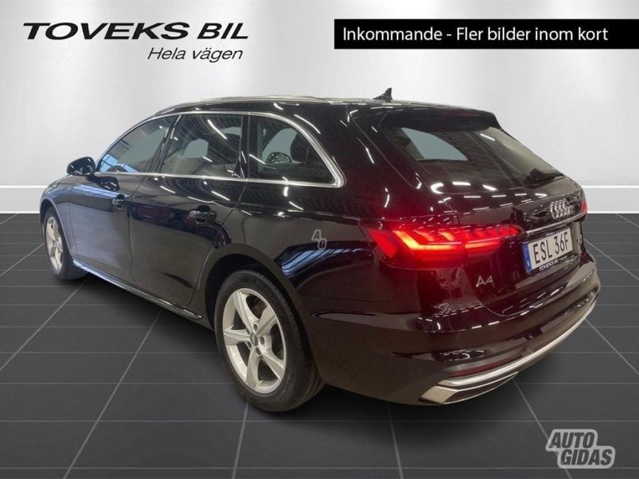 Black Audi A4 2020 in Kaunas, with an engine capacity of 0.00 L and mileage of 82 thousand km for 28324 €, photo 3 on AUTOMOTO.COM.LV