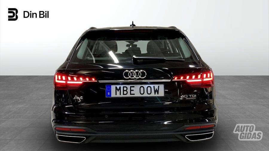 Melns Audi A4 2020 Kauņa, ar dzinēja tilpumu 0.00 L un nobraukumu 82 tūkst. km par 28268 €, foto 5 vietnē AUTOMOTO.COM.LV