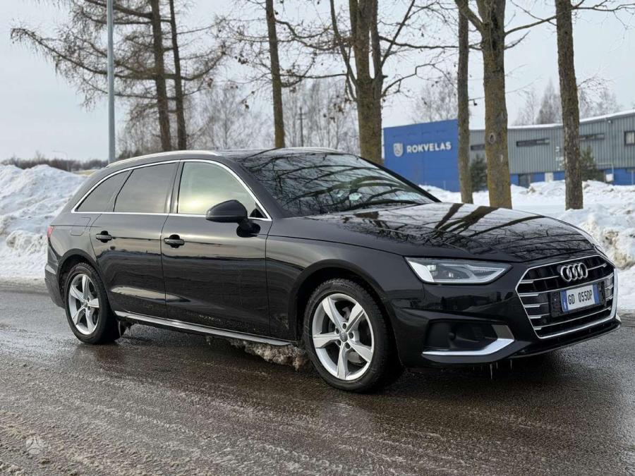 Black Audi A4 2020 in Panevezys, with an engine capacity of 1.97 L and mileage of 184 thousand km for 16500 €, photo 8 on AUTOMOTO.COM.LV