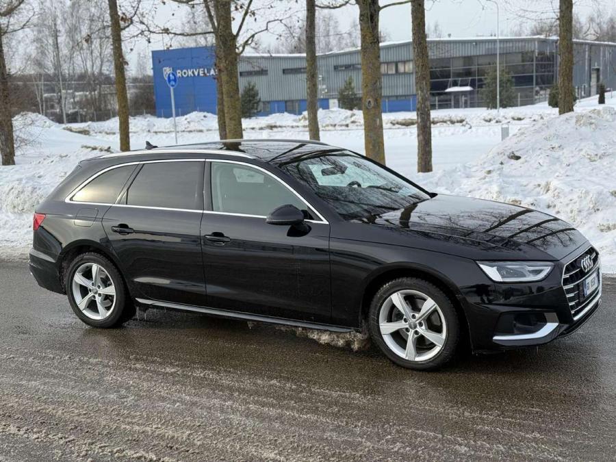 Black Audi A4 2020 in Panevezys, with an engine capacity of 1.97 L and mileage of 184 thousand km for 16500 €, photo 9 on AUTOMOTO.COM.LV