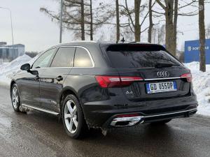 Black Audi A4 2020 in Panevezys, with an engine capacity of 1.97 L and mileage of 184 thousand km for 16500 €, photo 14 on AUTOMOTO.COM.LV