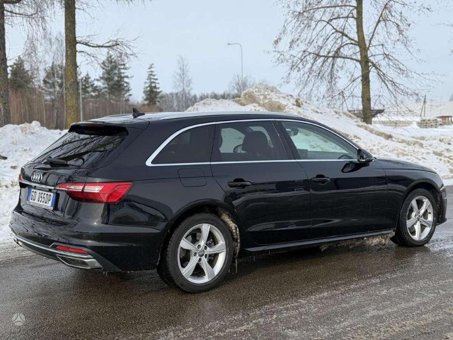 Black Audi A4 2020 in Panevezys, with an engine capacity of 1.97 L and mileage of 184 thousand km for 16500 €, photo 19 on AUTOMOTO.COM.LV