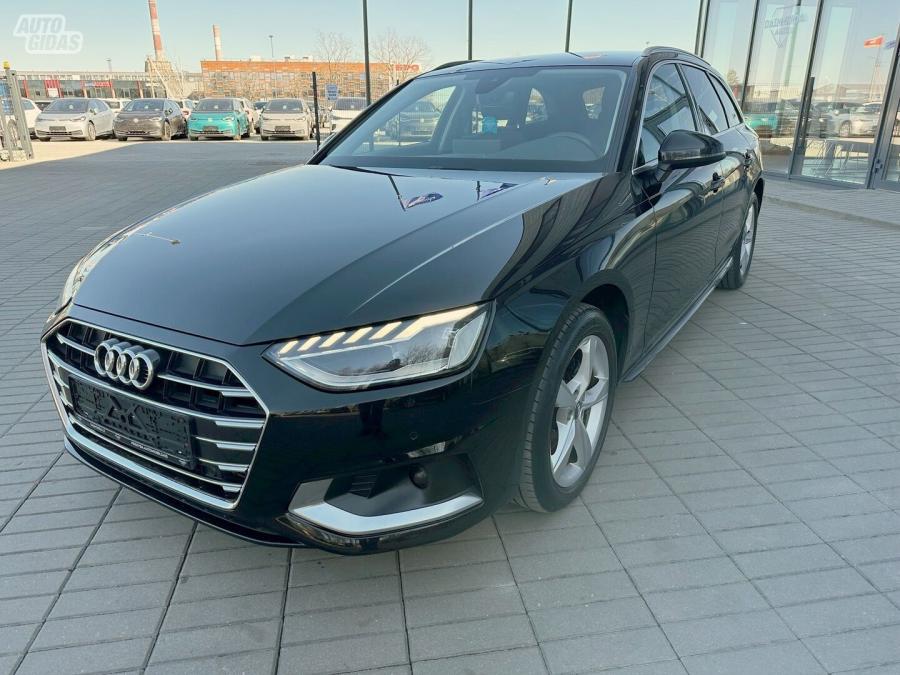 Black Audi A4 2020 in Kaunas, with an engine capacity of 2.00 L and mileage of 221 thousand km for 15900 €, photo 1 on AUTOMOTO.COM.LV
