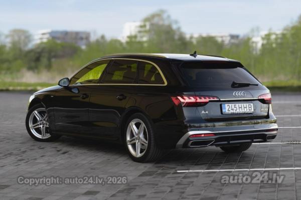 Black Audi A4 2020 in Tallinn, with an engine capacity of 2.00 L and mileage of 125 thousand km for 25500 €, photo 2 on AUTOMOTO.COM.LV