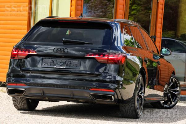 Black Audi A4 2020 in Tukums, with an engine capacity of 2.00 L and mileage of 246 thousand km for 17190 €, photo 4 on AUTOMOTO.COM.LV