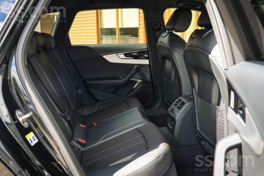 Black Audi A4 2020 in Tukums, with an engine capacity of 2.00 L and mileage of 246 thousand km for 17190 €, photo 10 on AUTOMOTO.COM.LV