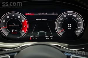 Black Audi A4 2020 in Tukums, with an engine capacity of 2.00 L and mileage of 246 thousand km for 17190 €, photo 13 on AUTOMOTO.COM.LV