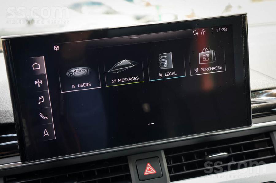 Black Audi A4 2020 in Tukums, with an engine capacity of 2.00 L and mileage of 246 thousand km for 17190 €, photo 16 on AUTOMOTO.COM.LV